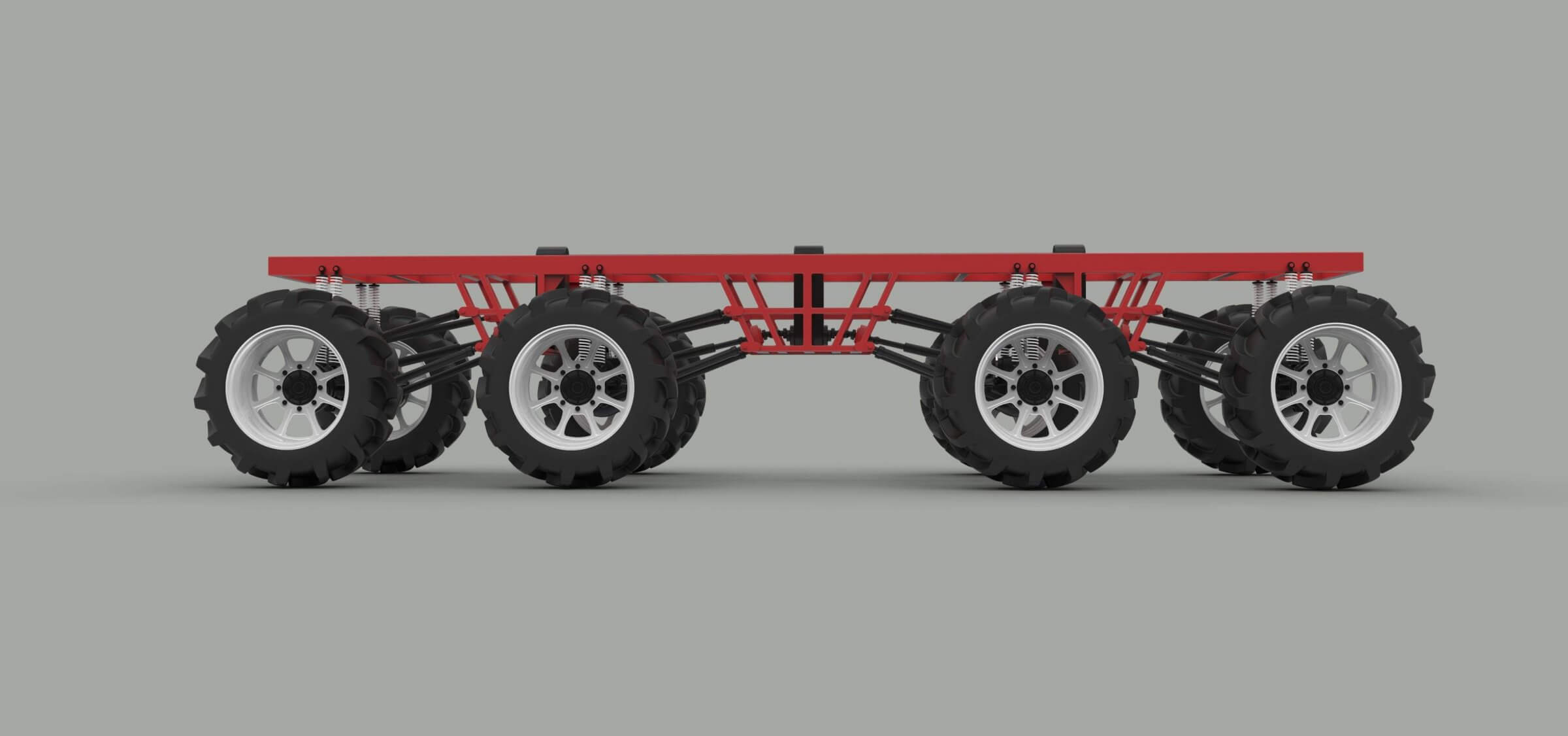 Chassis 8x8 - 3D Model by TechItemsRock