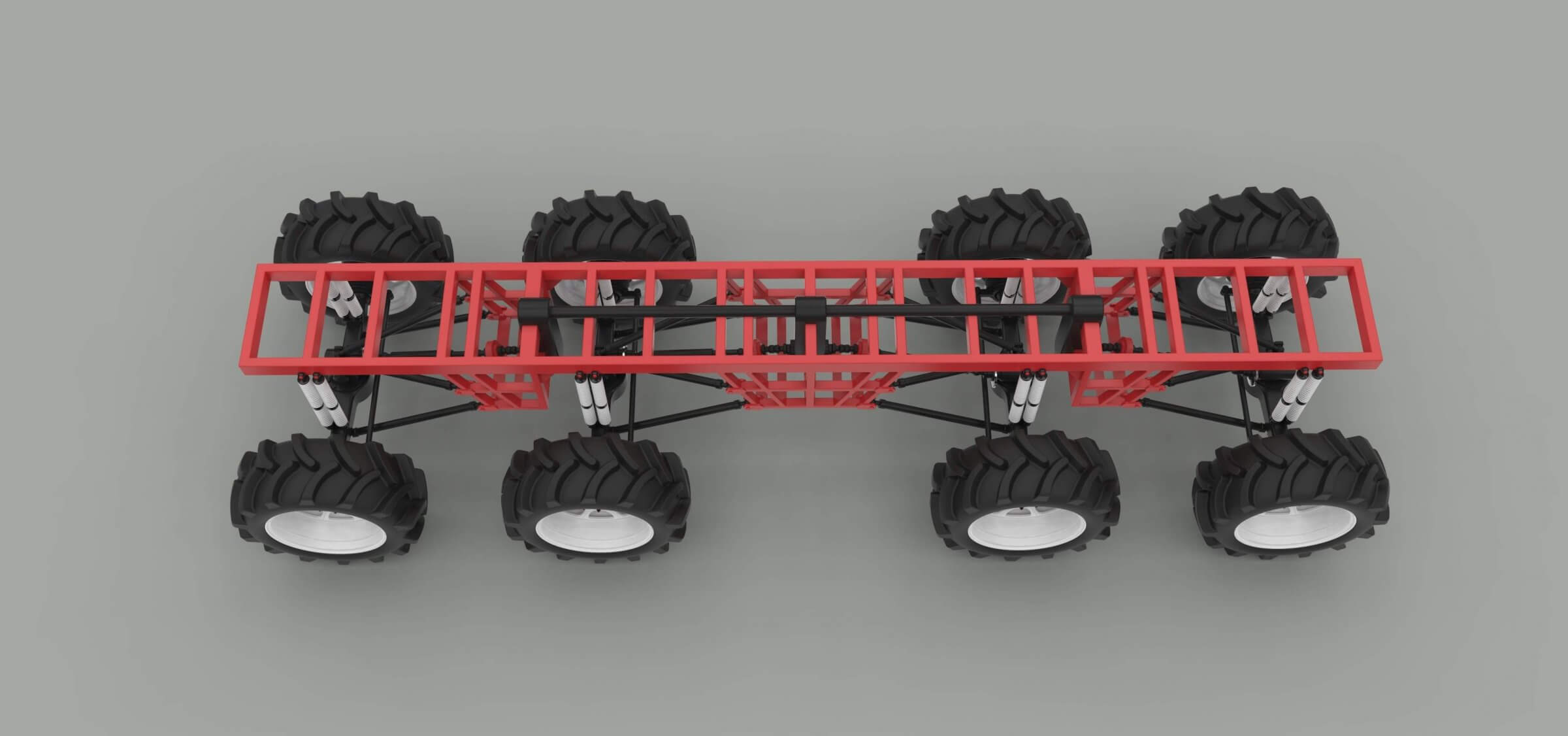 Chassis 8x8 - 3D Model by TechItemsRock
