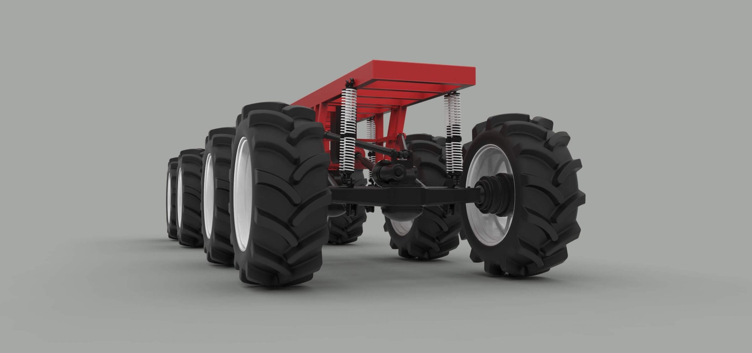 Chassis 8x8 - 3D Model by TechItemsRock