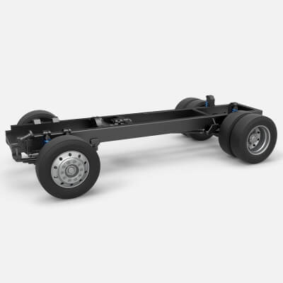Chassis of Big Rig Racing Semi Truck Scale 1:25 - 3D Model by TechItemsRock