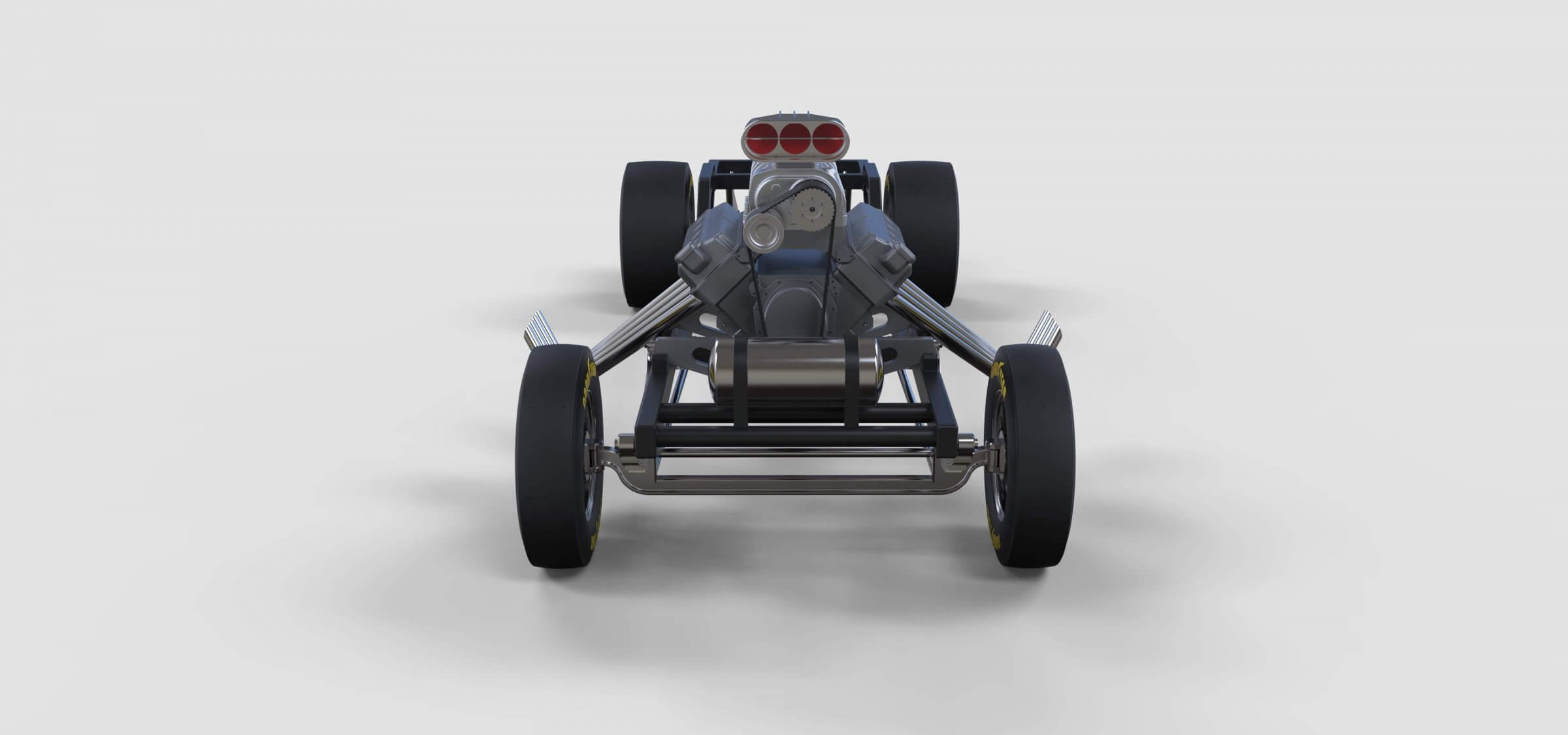 Chassis for Gasser - 3D Model by TechItemsRock