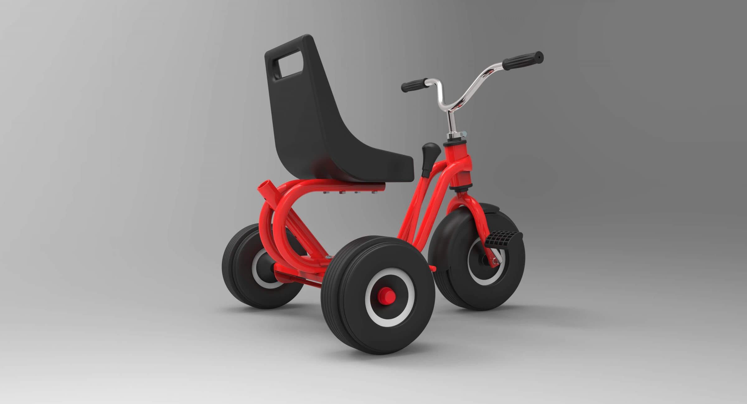 Children Trike - 3D Model by TechItemsRock