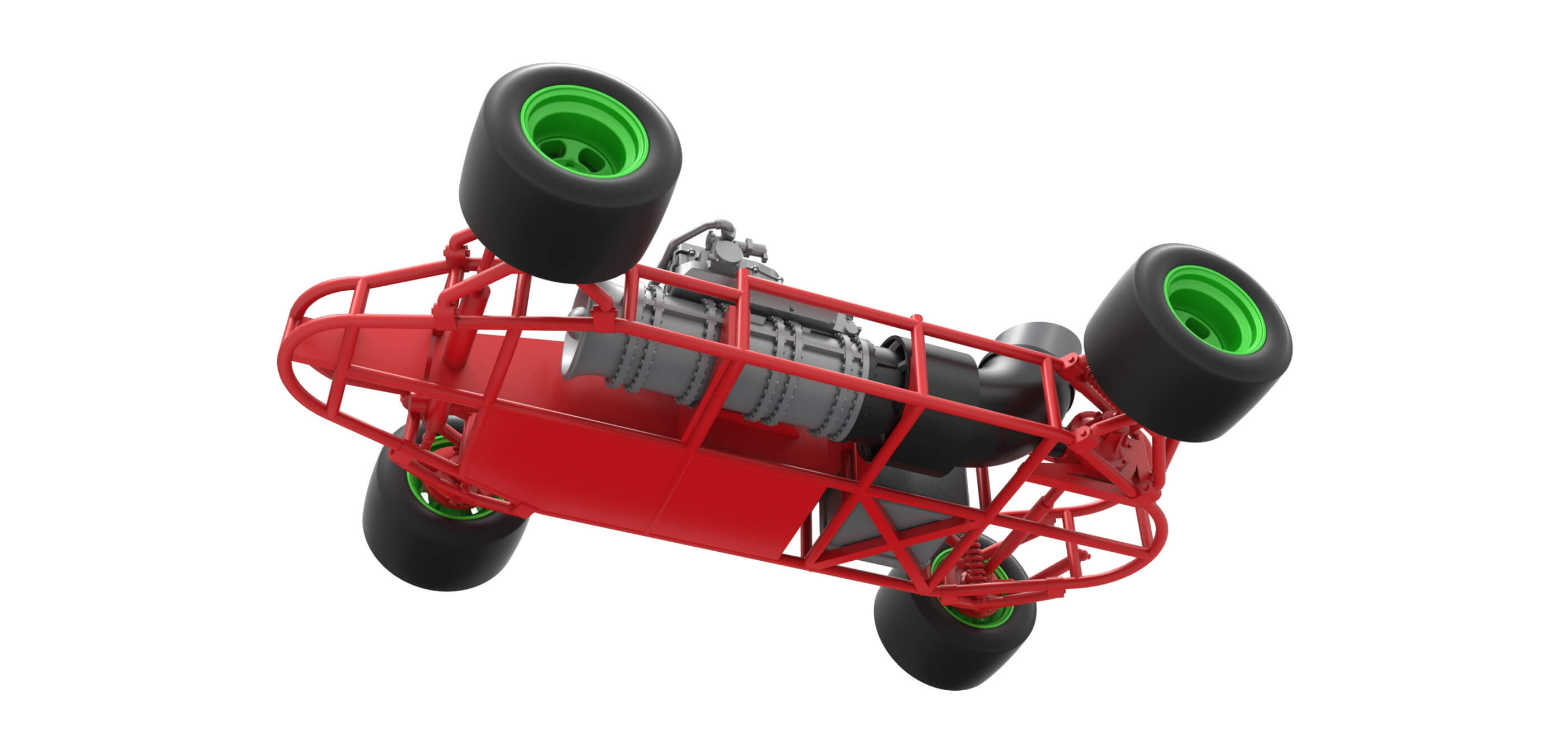 Concept Jet Race Car 1:25 - 3D Model by TechItemsRock