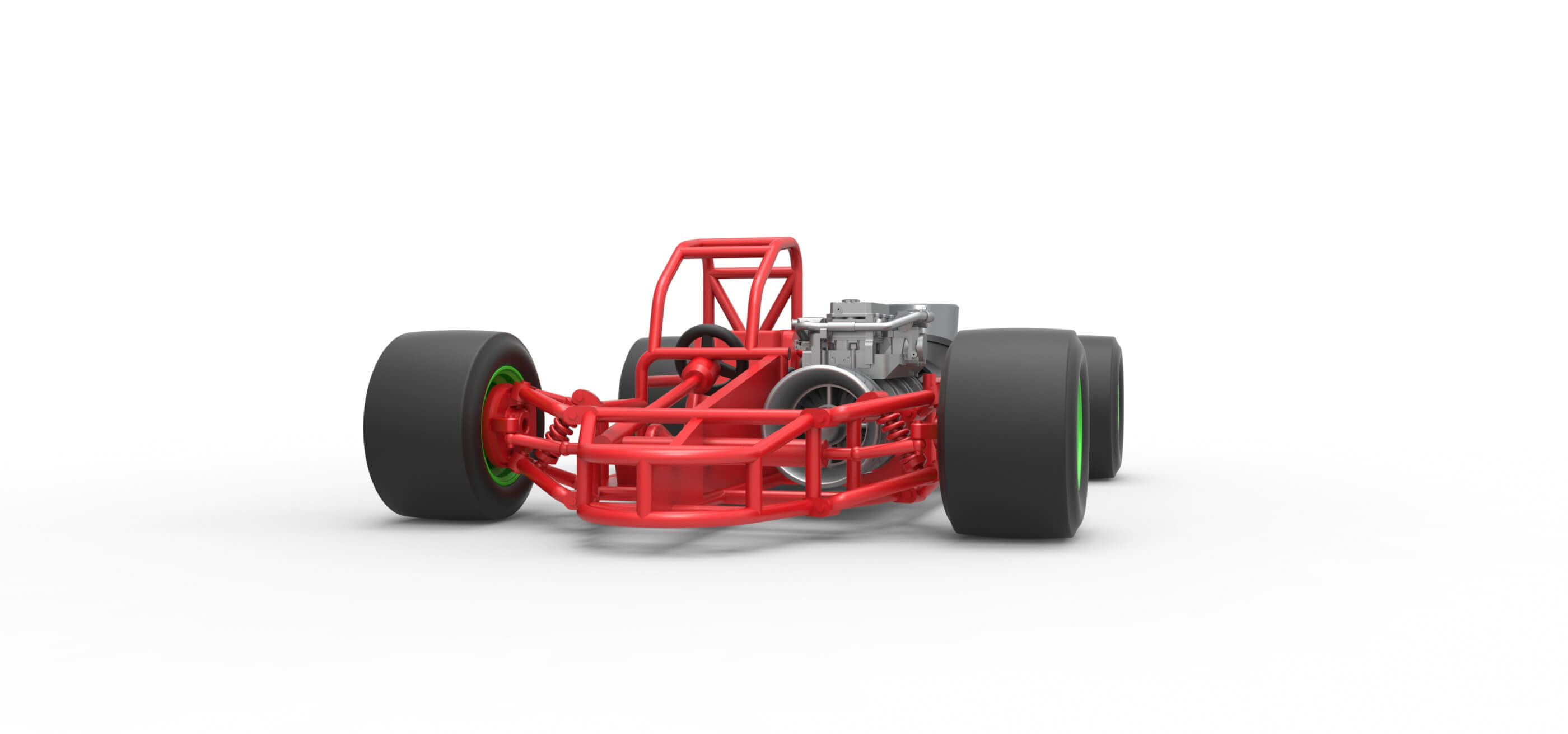 Concept Jet Race Car 1:25 - 3D Model by TechItemsRock