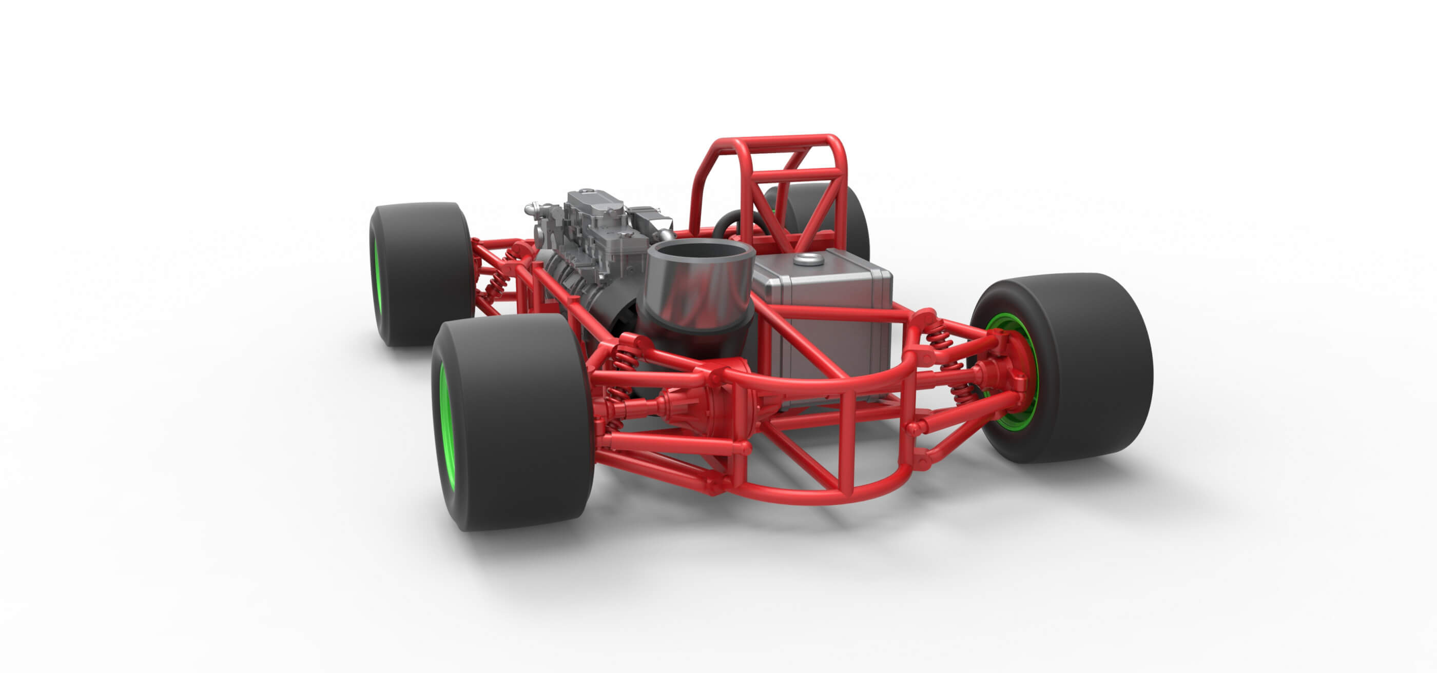 Concept Jet Race Car 1:25 - 3D Model by TechItemsRock
