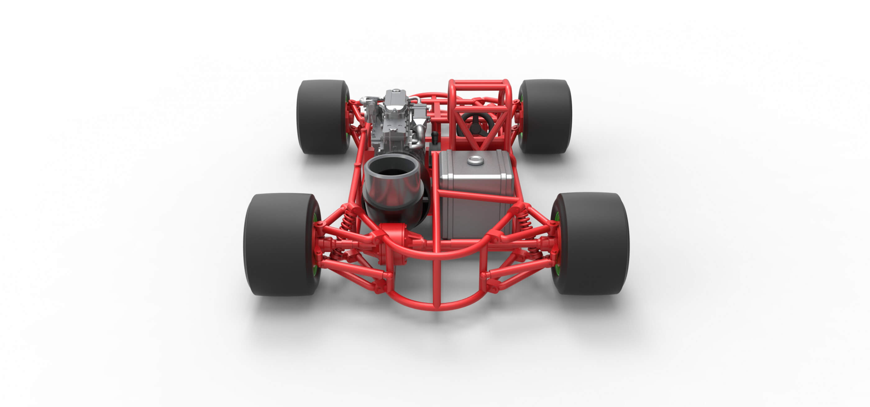 Concept Jet Race Car 1:25 - 3D Model by TechItemsRock