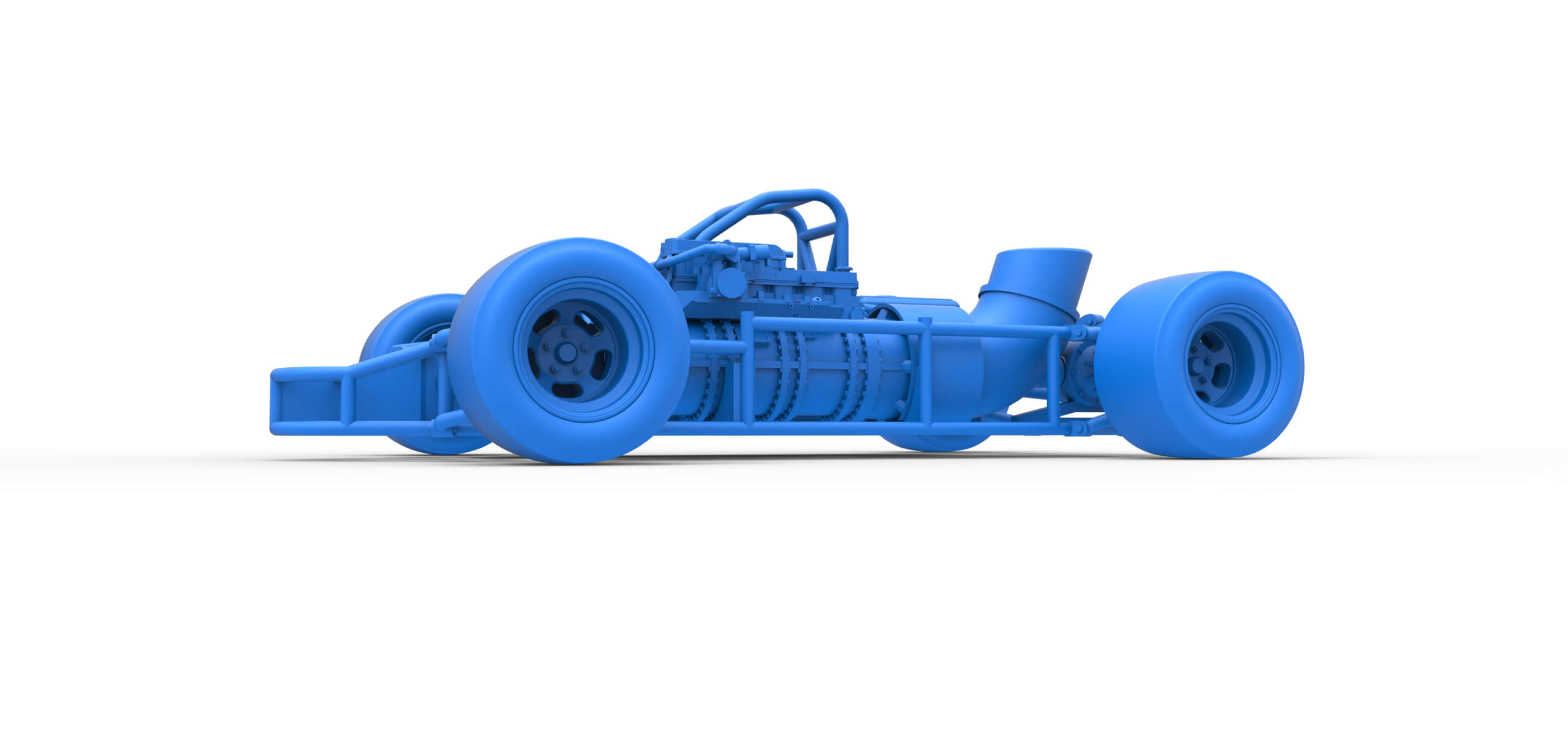 Concept Jet Race Car 1:25 - 3D Model by TechItemsRock