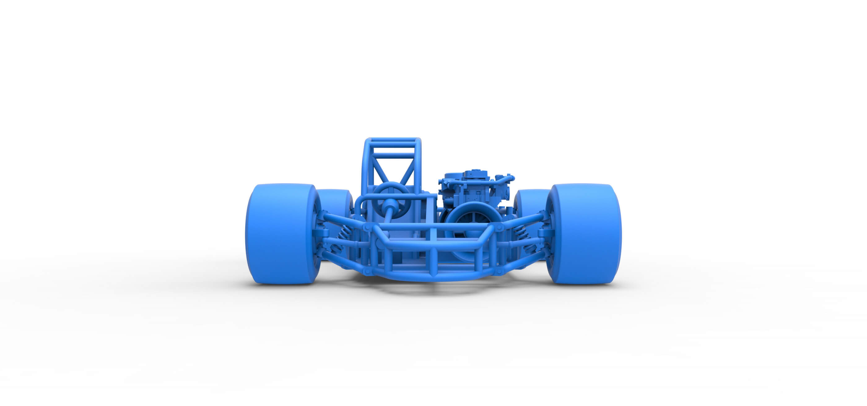 Concept Jet Race Car 1:25 - 3D Model by TechItemsRock