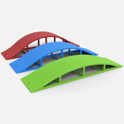 Cross Axle Bridge For RC Cars - 3D Model by TechItemsRock