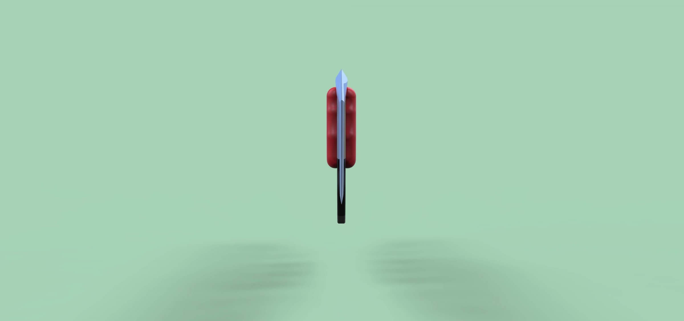 Dagger 1 - Free 3D Model by TechItemsRock