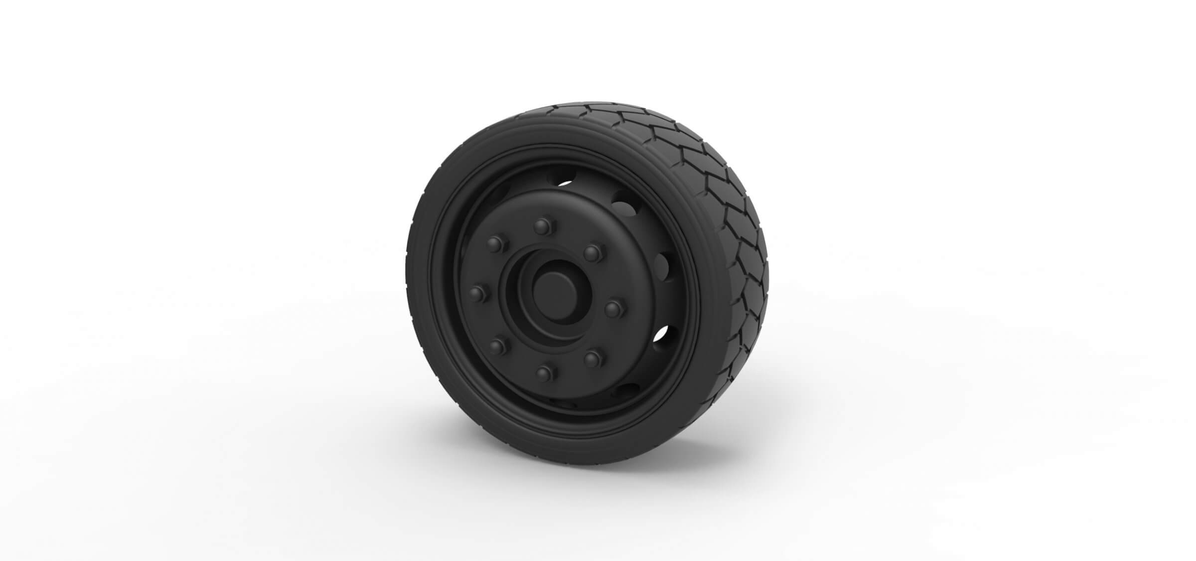 Low Profile Wheel - 3D Model by TechItemsRock