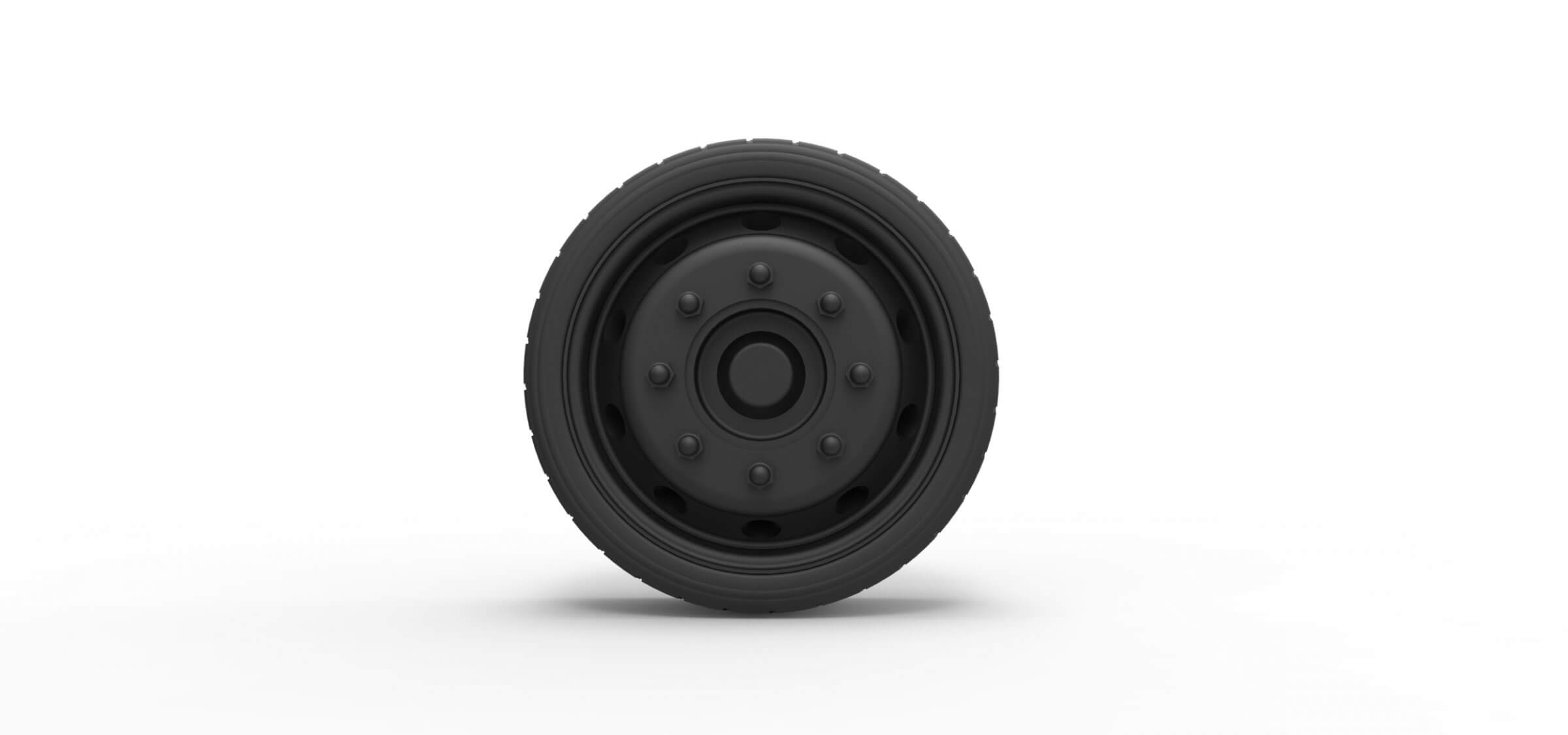 Low Profile Wheel - 3D Model by TechItemsRock