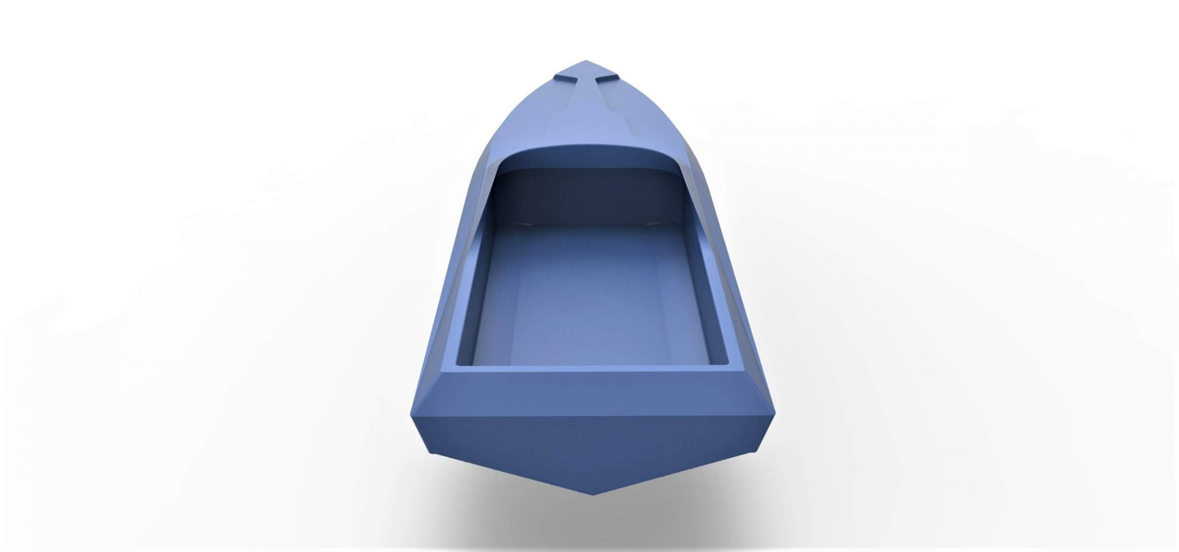 Speed Boat Hull - 3D Model by TechItemsRock