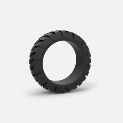 Offroad Tire Scale 1 To 25 - 3D Model by TechItemsRock