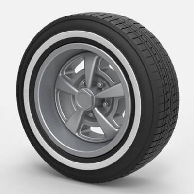 Sport Wheel 9 - 3D Model by TechItemsRock