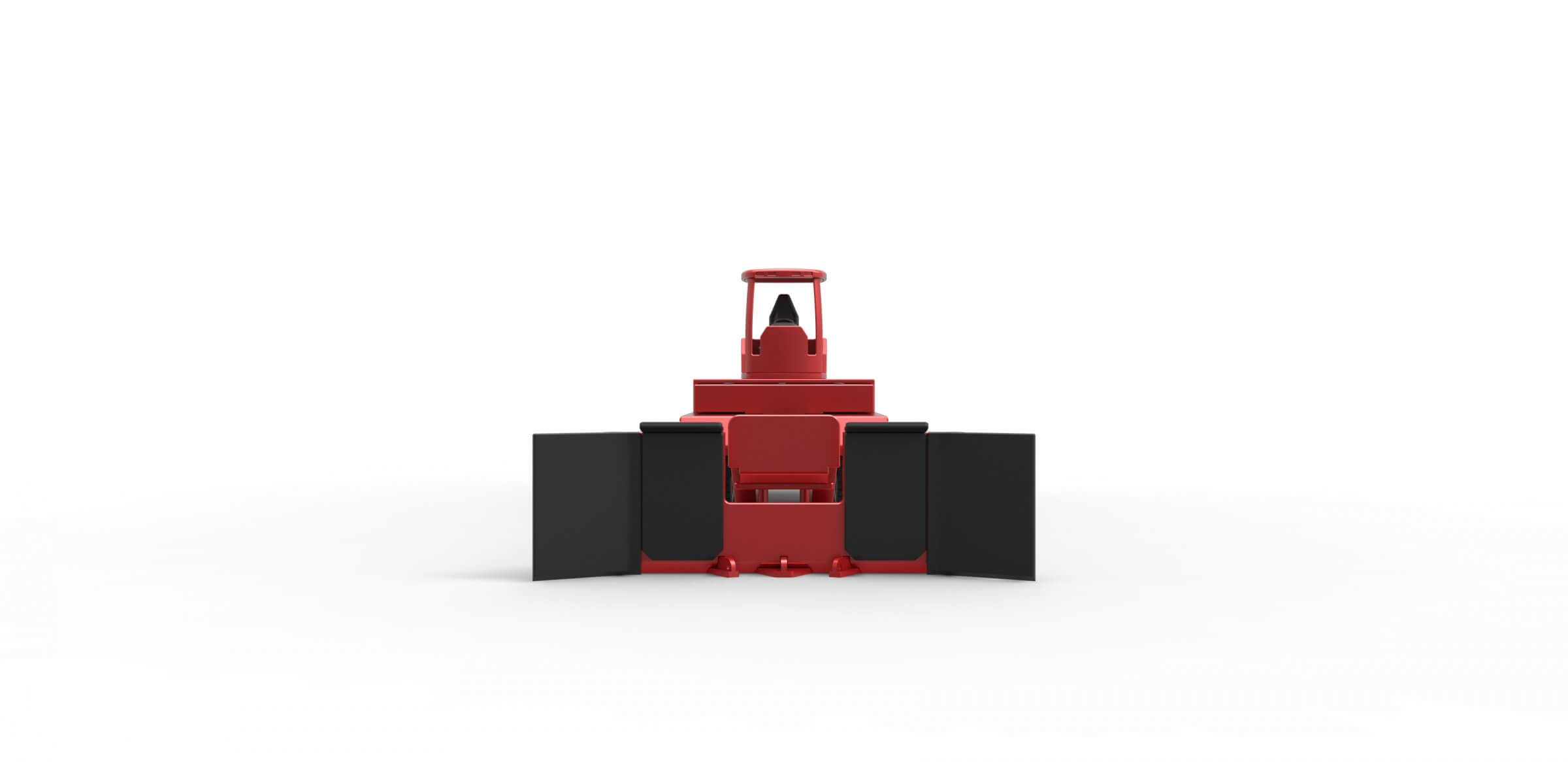 Tractor Pulling Sled 1:25 - 3D Model by TechItemsRock