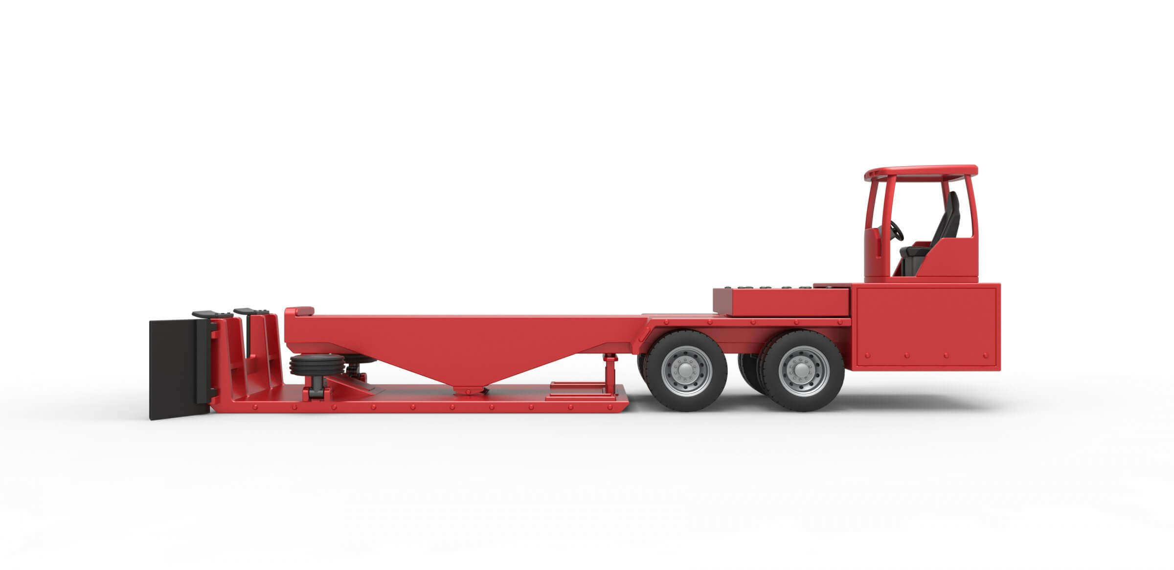 Tractor Pulling Sled 1:25 - 3D Model by TechItemsRock