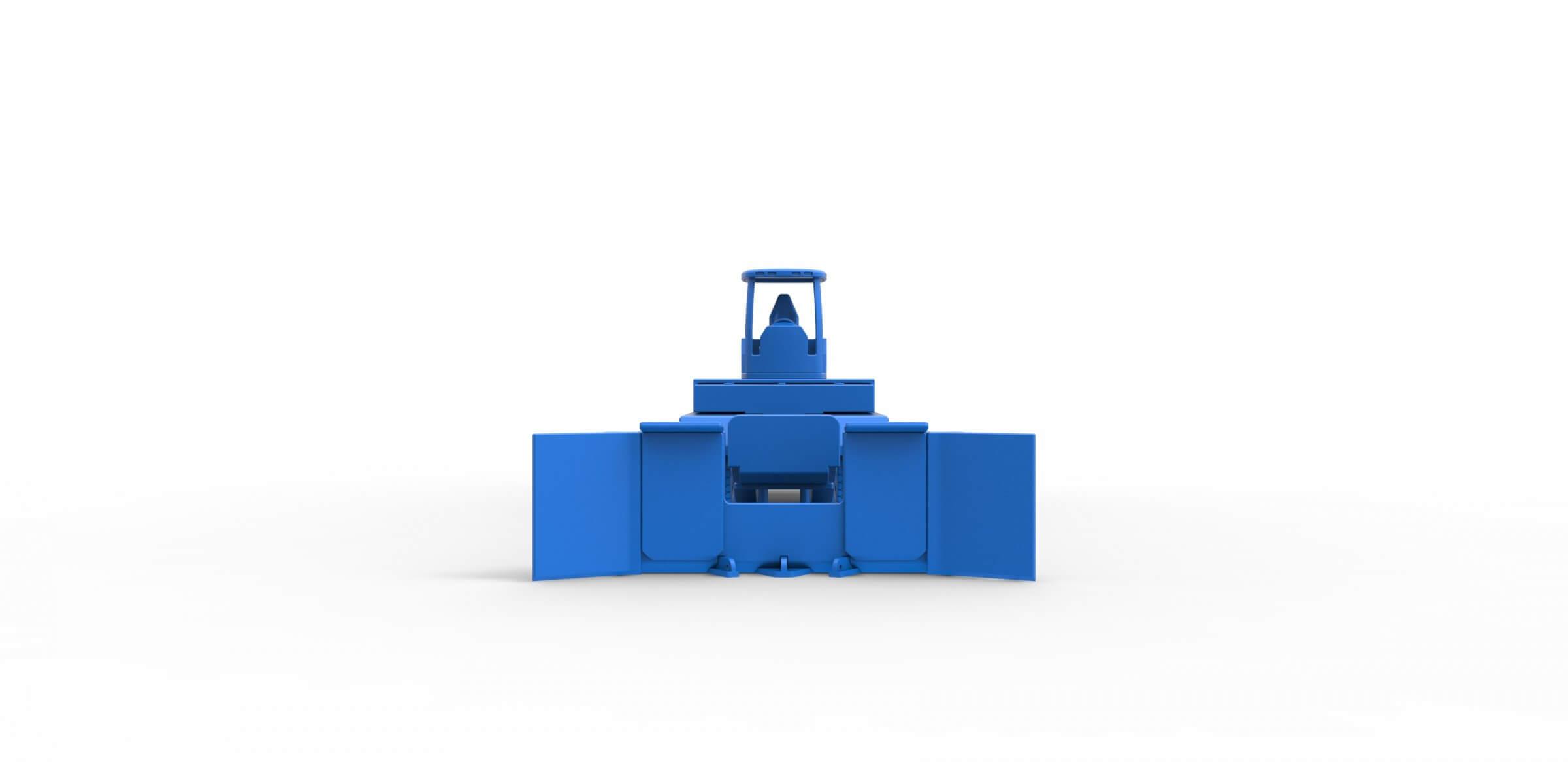 Tractor Pulling Sled 1:25 - 3D Model by TechItemsRock