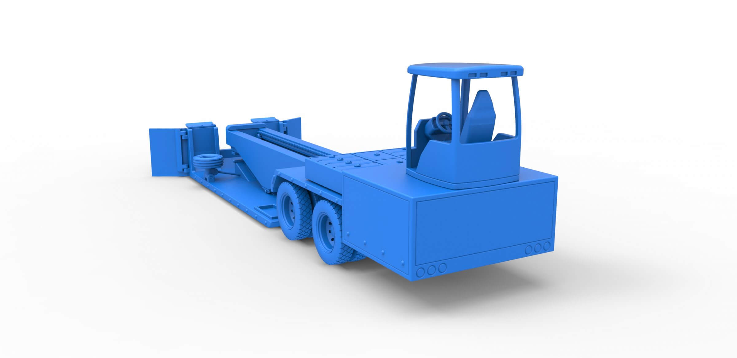 Tractor Pulling Sled 1:25 - 3D Model by TechItemsRock