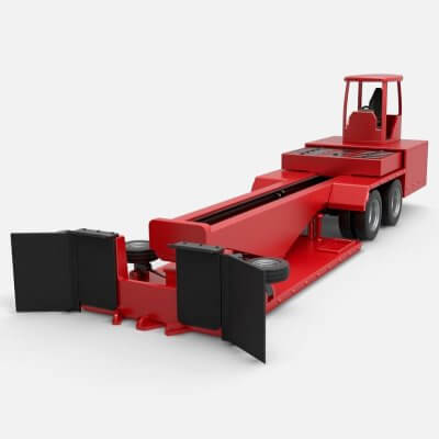 Tractor Pulling Sled 1:25 - 3D Model by TechItemsRock