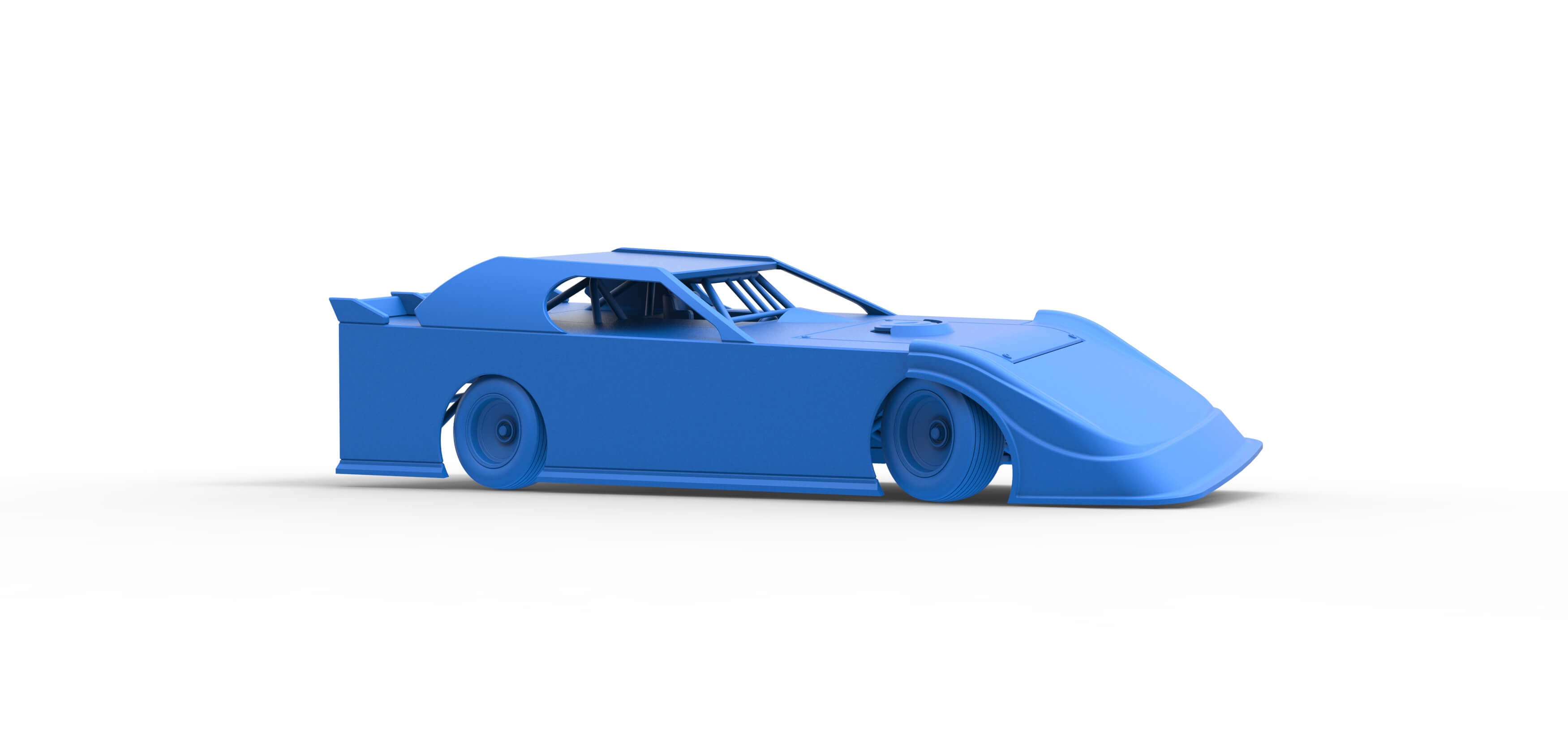 Dirt Modified Super Stock Car While Turning 1:25 - 3D Model by ...