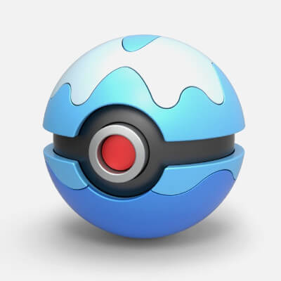Dive Ball Concept - 3D Model by TechItemsRock
