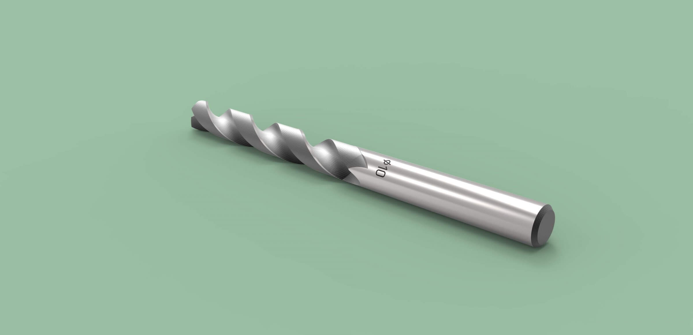 Drill Bit - 3D Model by TechItemsRock