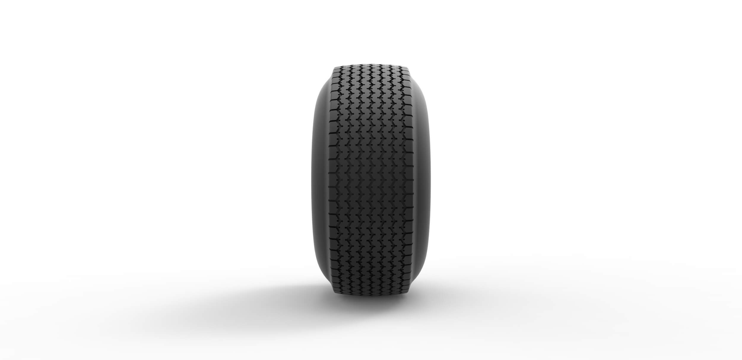 Dune Buggy Rear Tire 1:25 - 3D Model by TechItemsRock