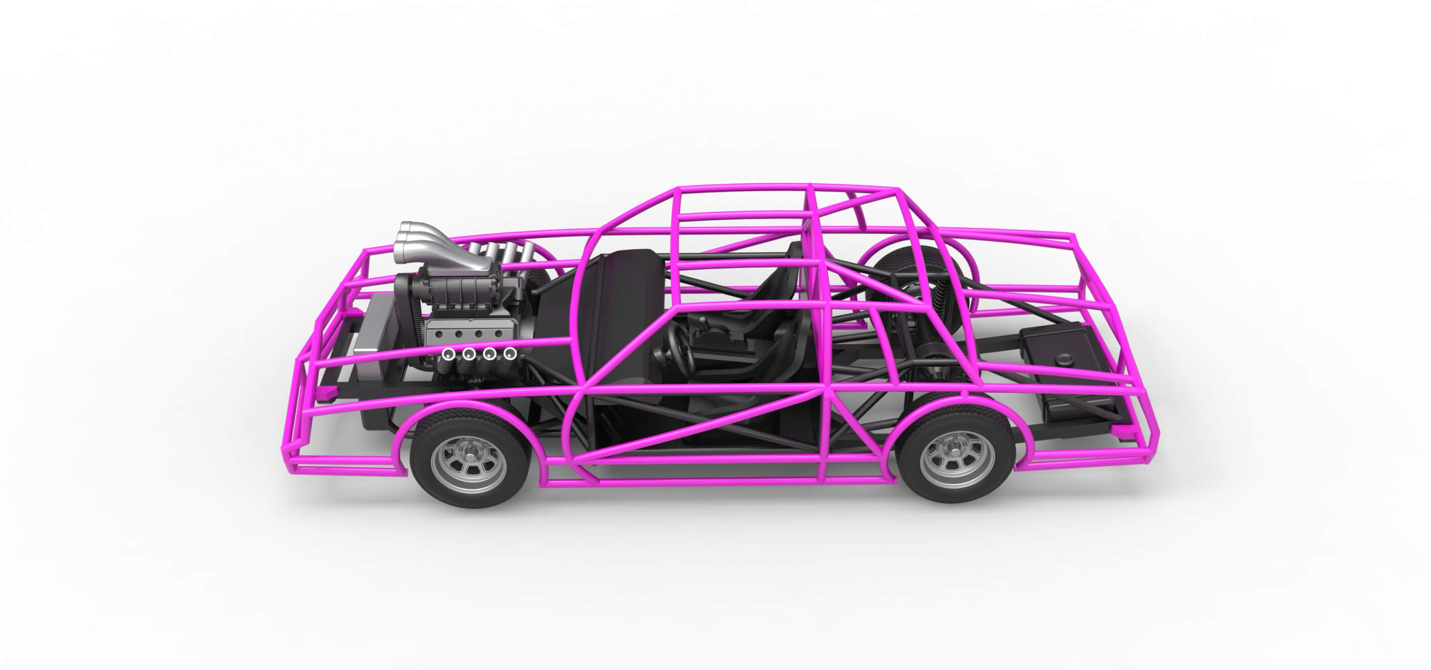 Exo Car 1:25 - 3D Model by TechItemsRock