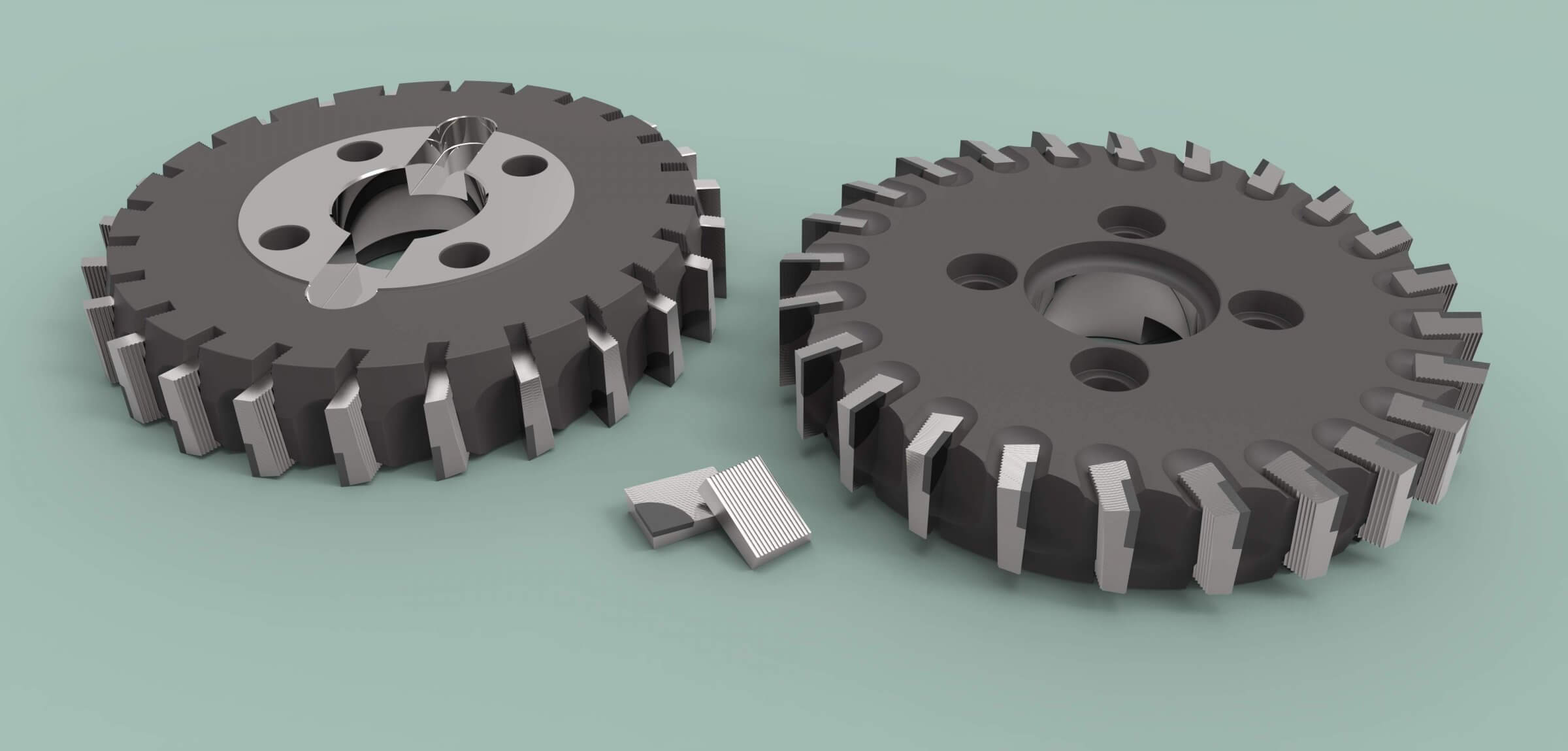 Face Milling Cutter - Free 3D Model by TechItemsRock