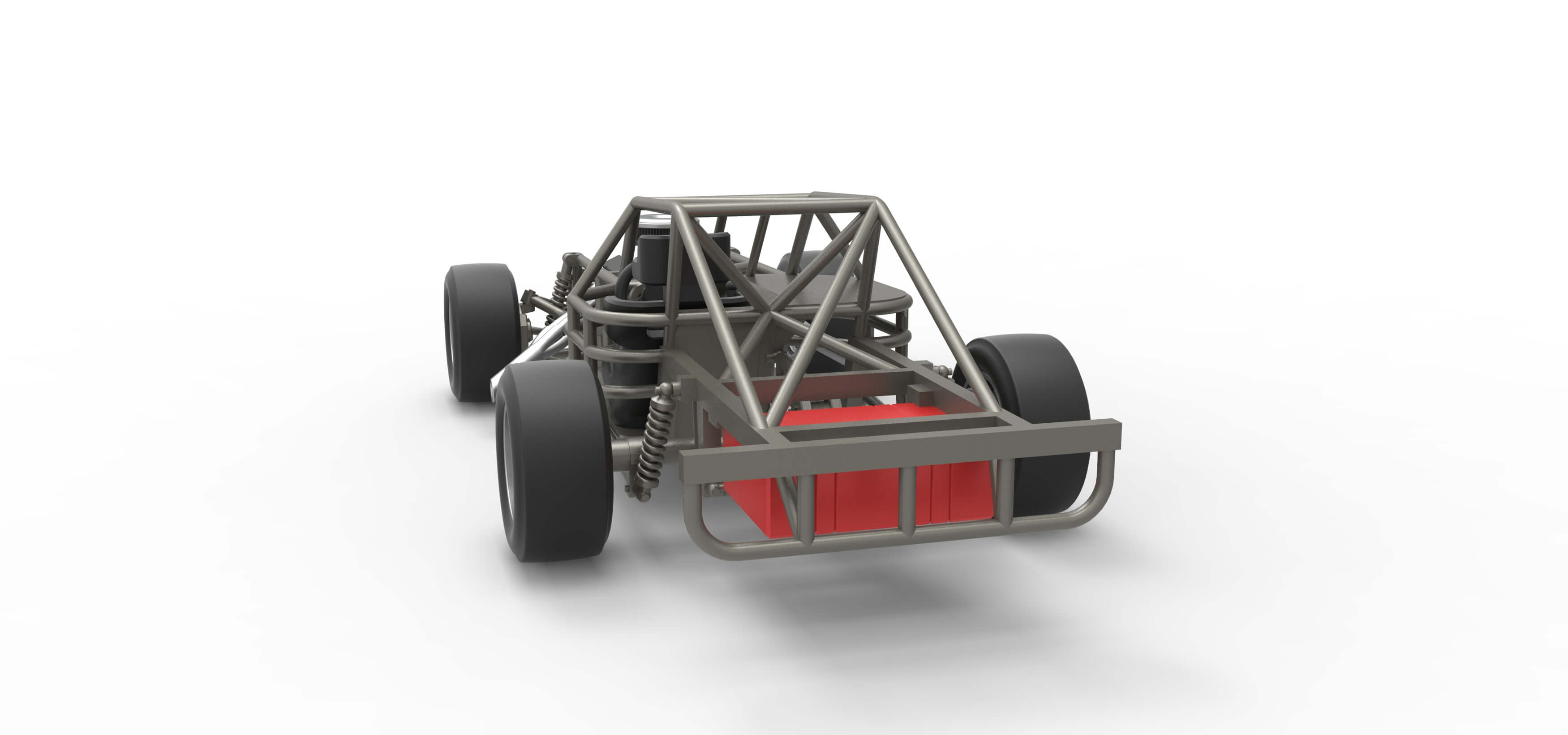 Figure 8 Race Car Base 1:25 - 3D Model by TechItemsRock