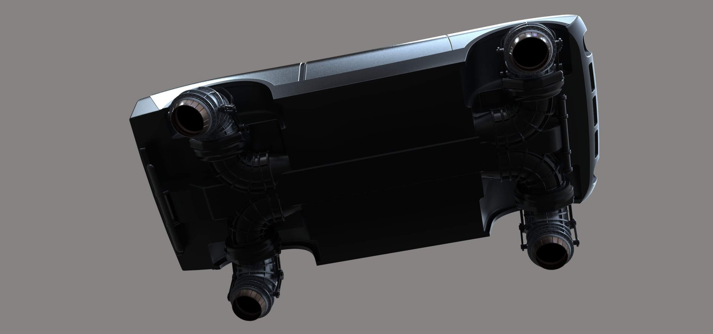 Flying Jet Car - 3D Model by TechItemsRock