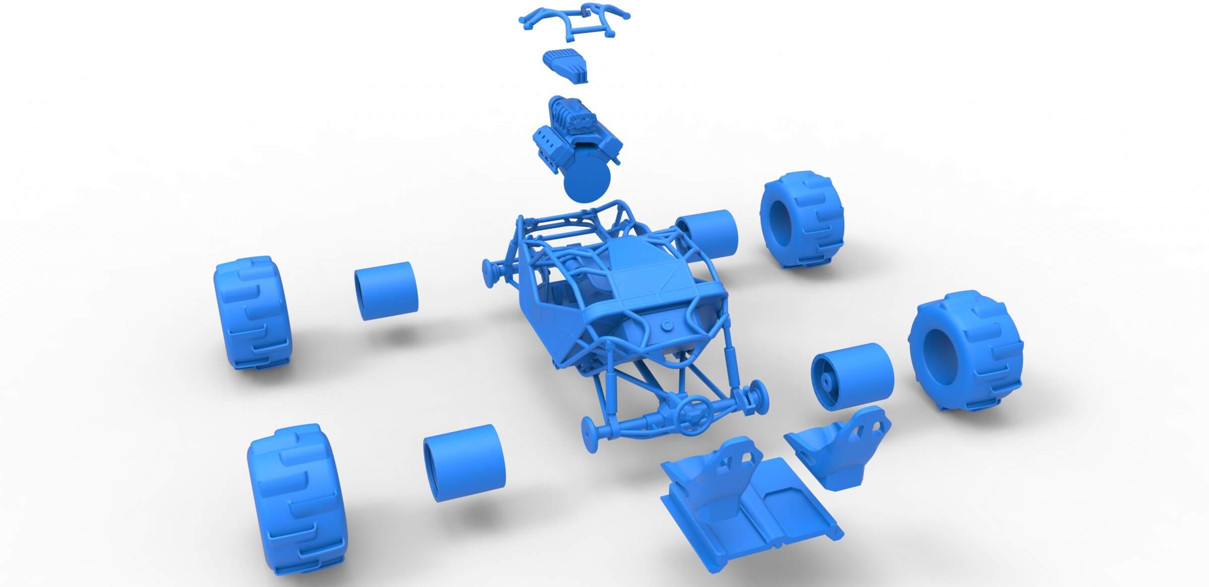 Formula Off Road 1:25 - 3D Model by TechItemsRock