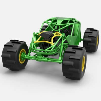 Formula Off Road 1:25 - 3D Model by TechItemsRock