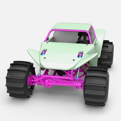 Formula Off Road Version 2 Scale 1:25 - 3D Model by TechItemsRock