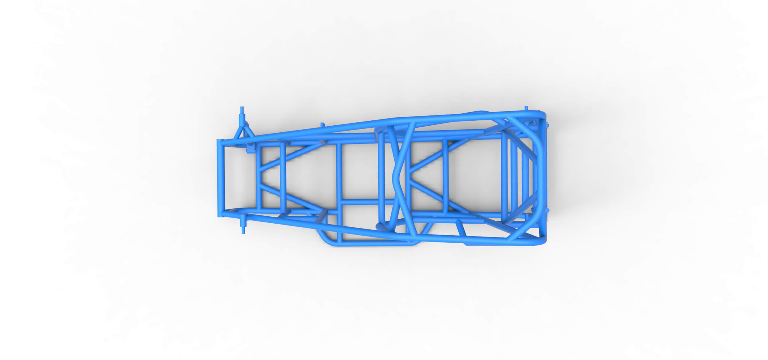 Frame of 600 Micro Sprint Car 1:25 - 3D Model by TechItemsRock