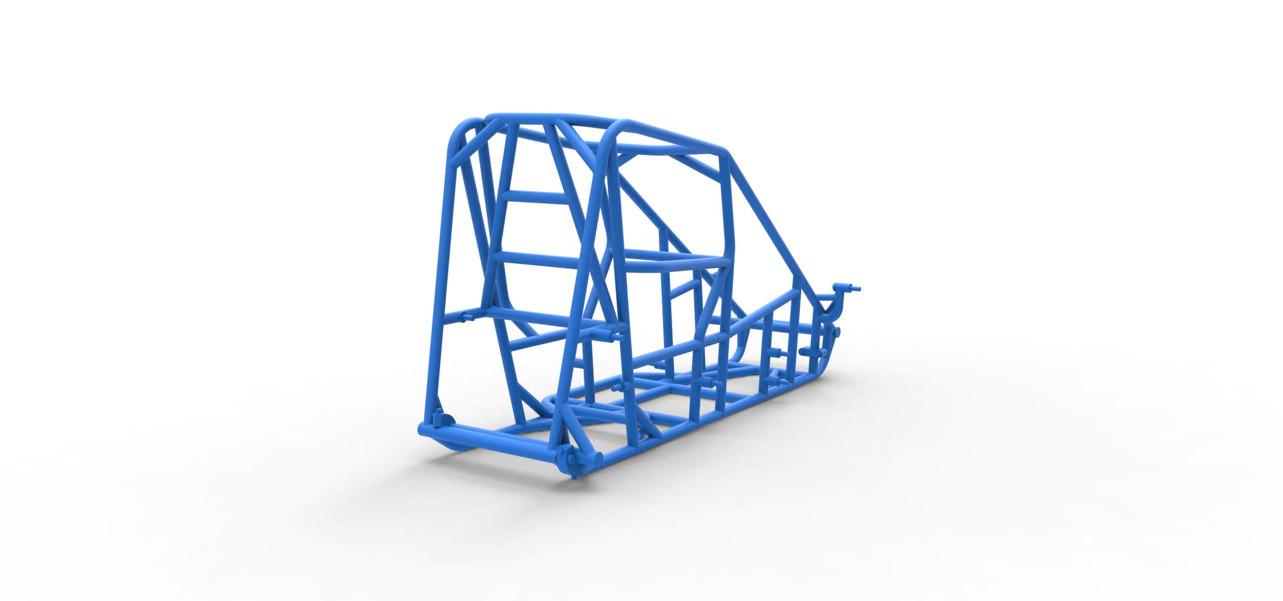 Frame of 600 Micro Sprint Car 1:25 - 3D Model by TechItemsRock