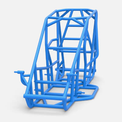 Frame of 600 Micro Sprint Car 1:25 - 3D Model by TechItemsRock