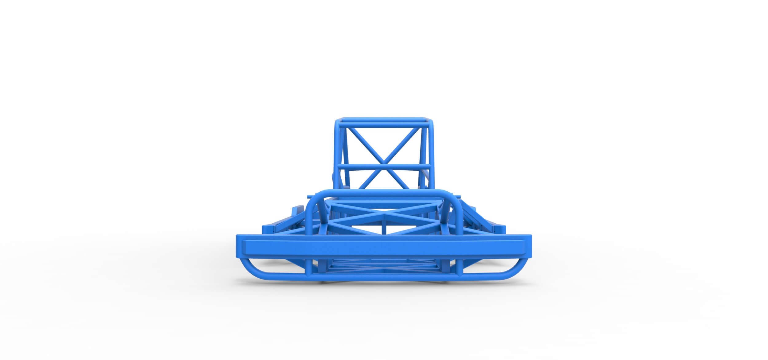 Frame of New Zealand Superstock Car Scale 1:25 - 3D Model by TechItemsRock