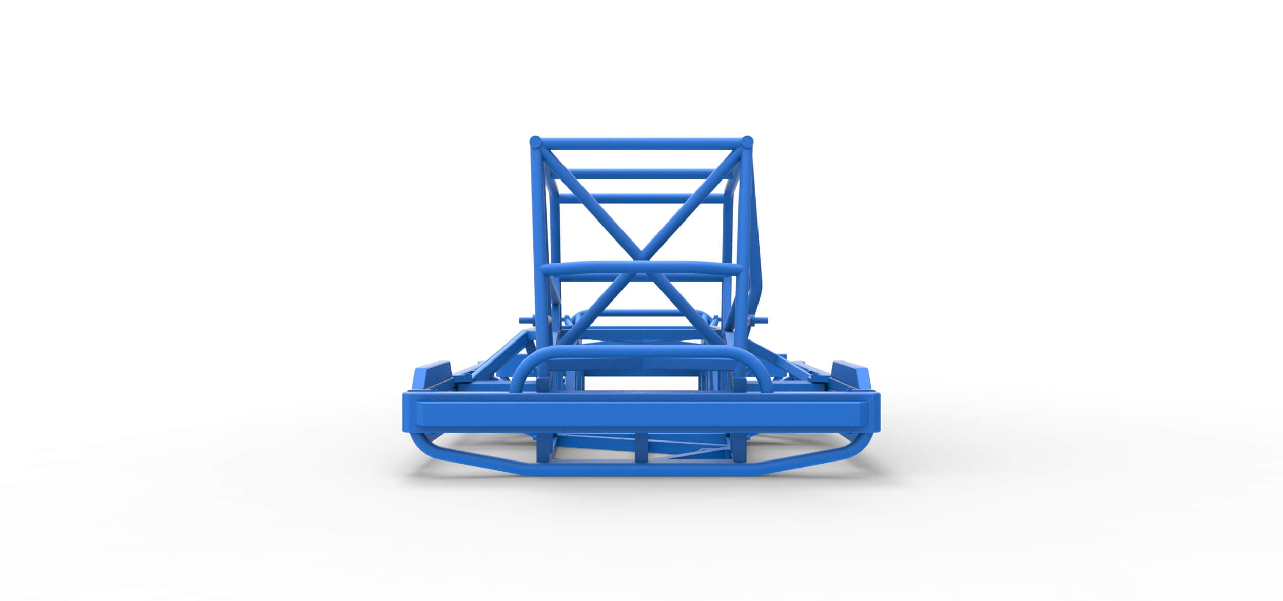 Frame of New Zealand Superstock Car Scale 1:25 - 3D Model by TechItemsRock