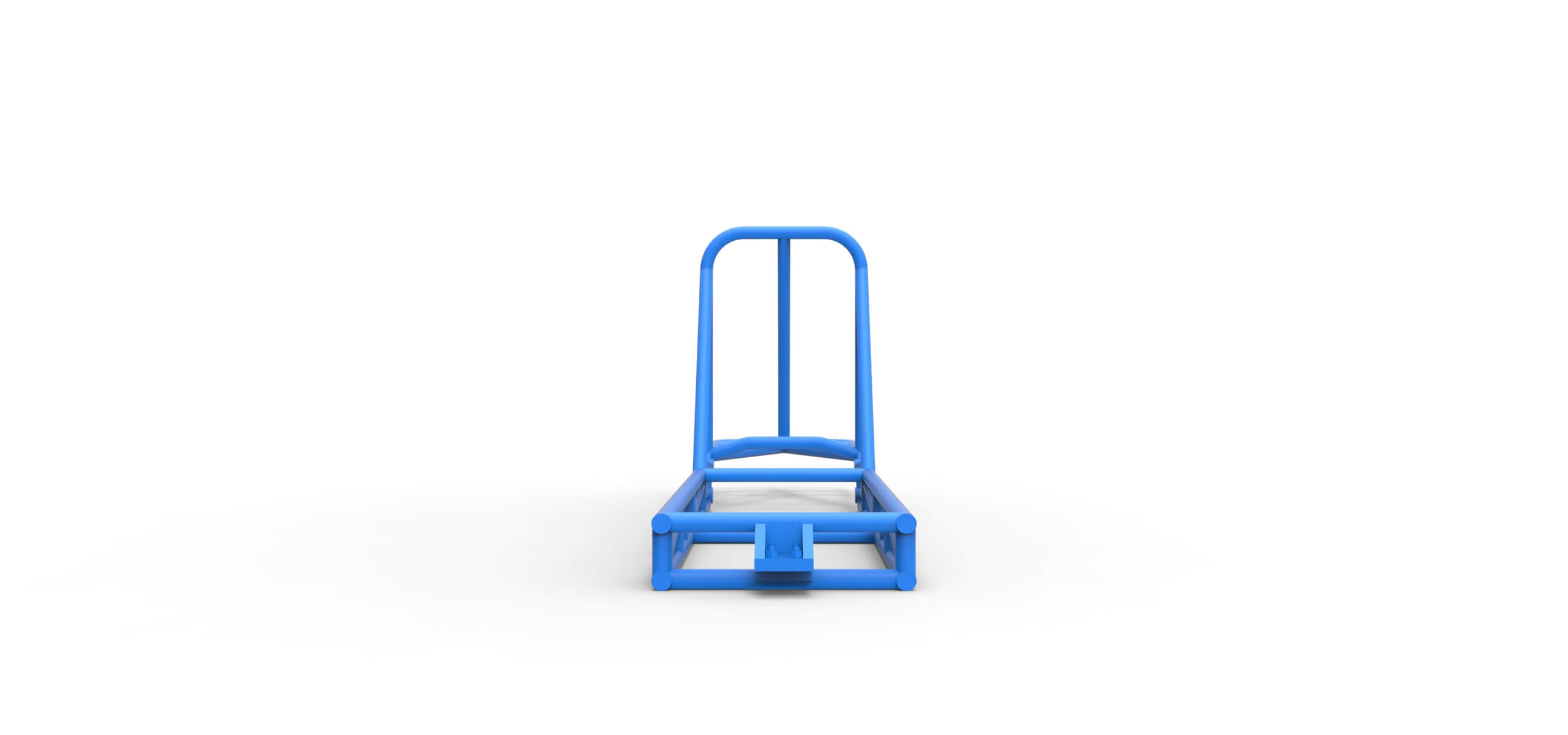 Frame of Old School Front Engine Dragster V4 Scale 1:25 - 3D Model by ...