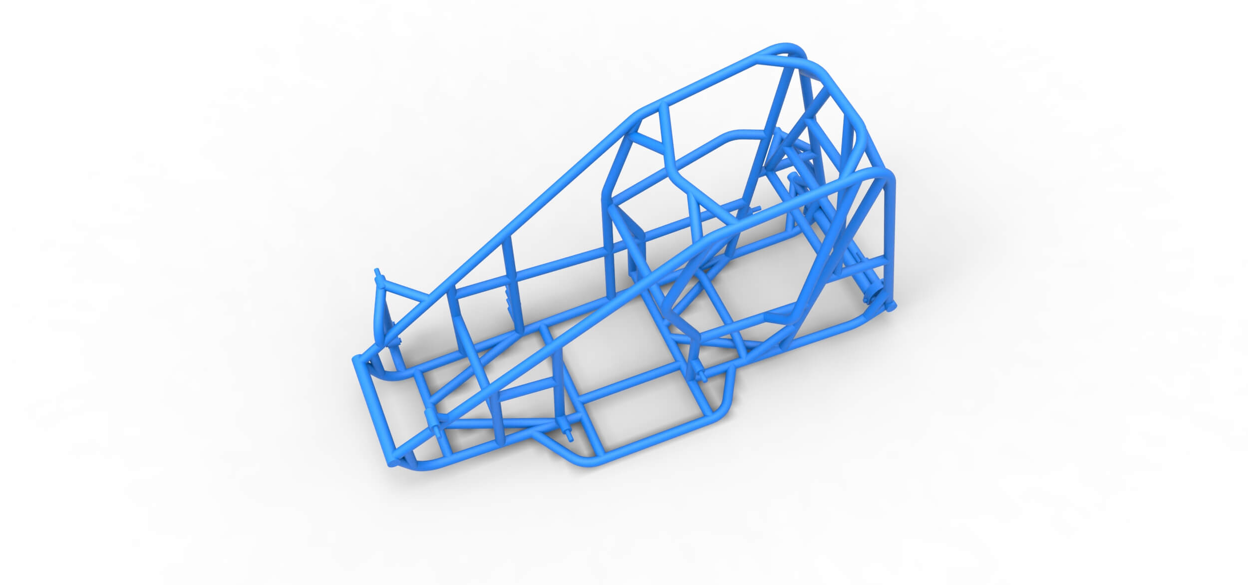 Frame of Pavement 600 Micro Sprint Car 1:25 - 3D Model by TechItemsRock