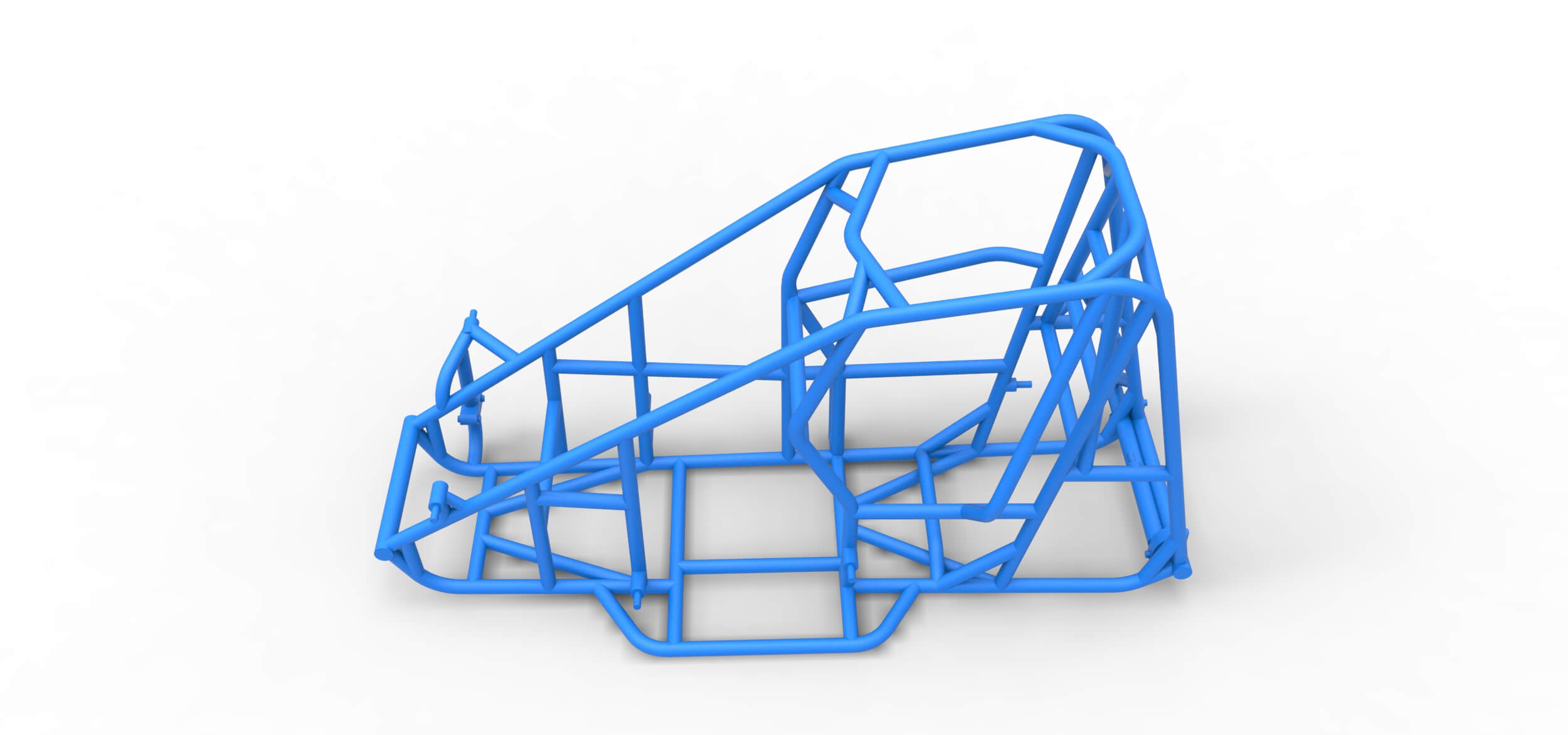 Frame of Pavement 600 Micro Sprint Car 1:25 - 3D Model by TechItemsRock