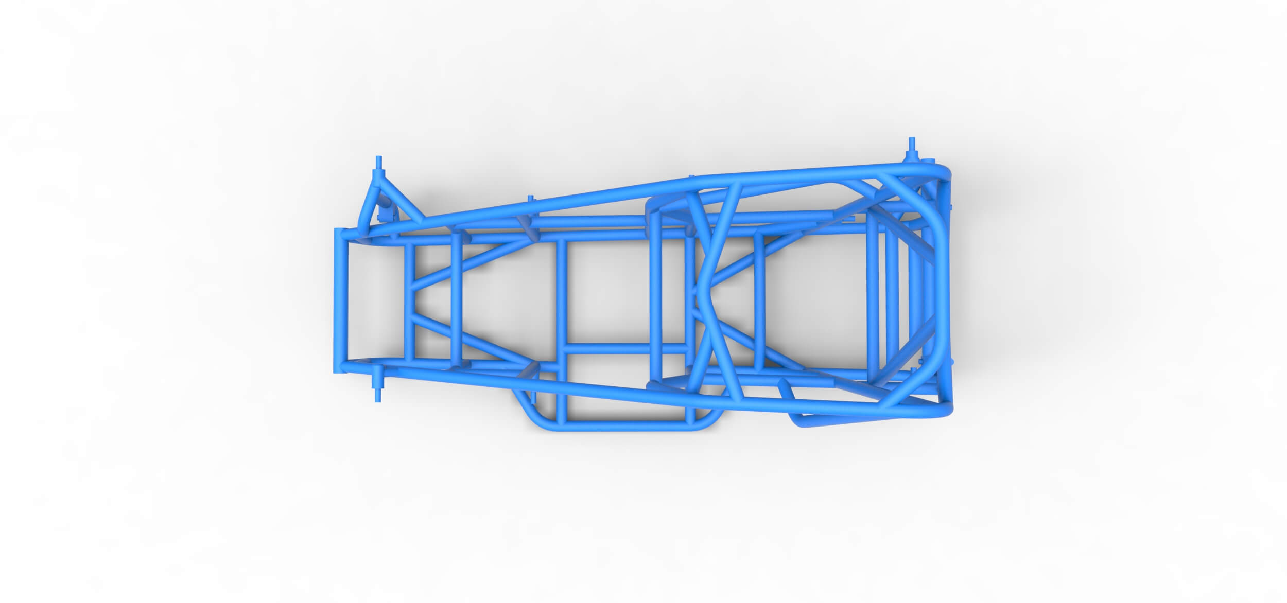 Frame of Pavement 600 Micro Sprint Car 1:25 - 3D Model by TechItemsRock