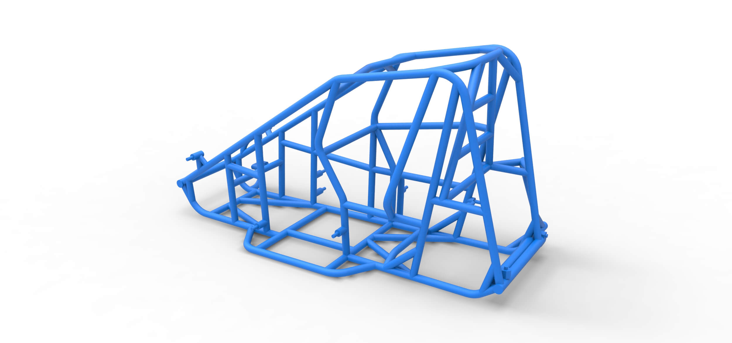 Frame of Pavement 600 Micro Sprint Car 1:25 - 3D Model by TechItemsRock