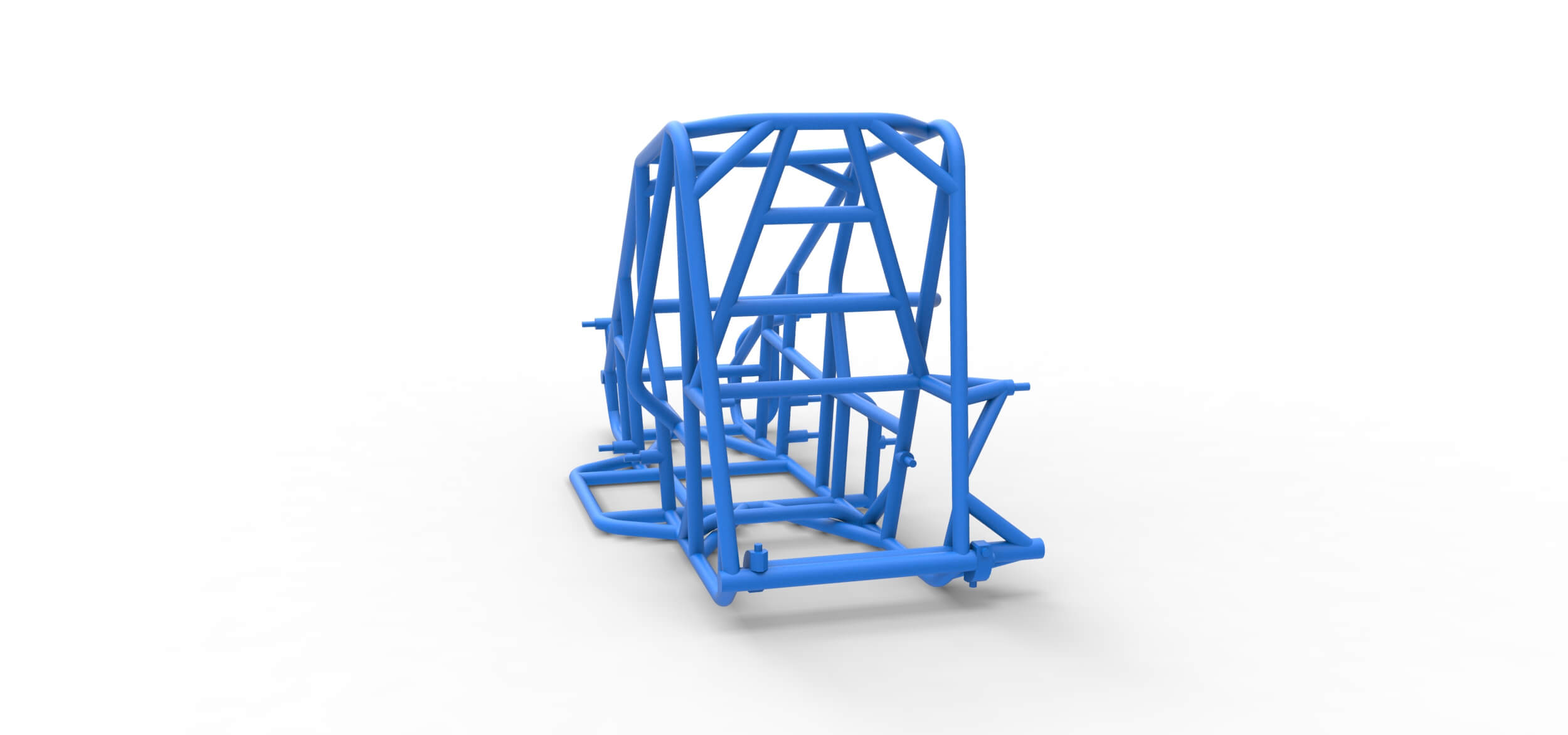 Frame of Pavement 600 Micro Sprint Car 1:25 - 3D Model by TechItemsRock