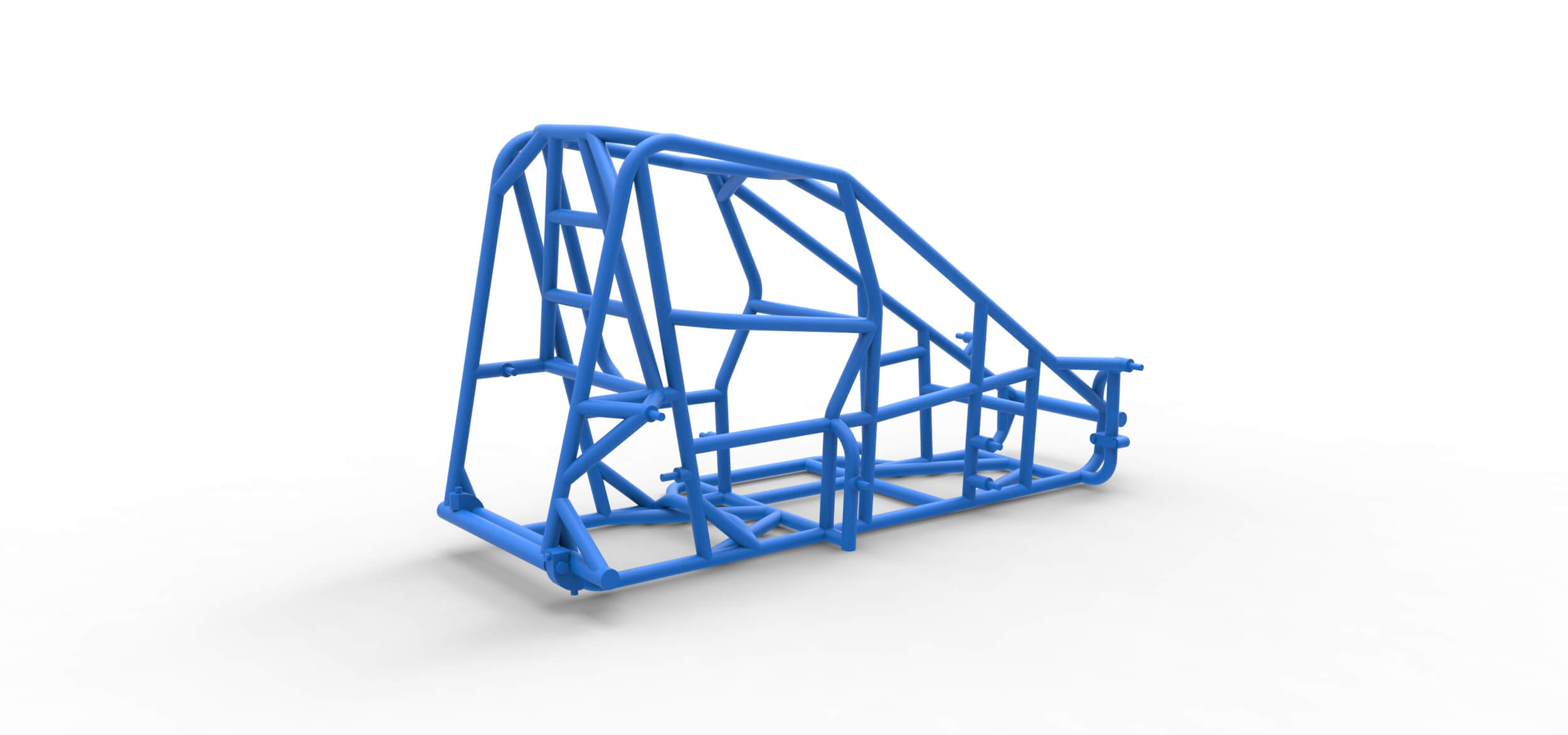 Frame of Pavement 600 Micro Sprint Car 1:25 - 3D Model by TechItemsRock