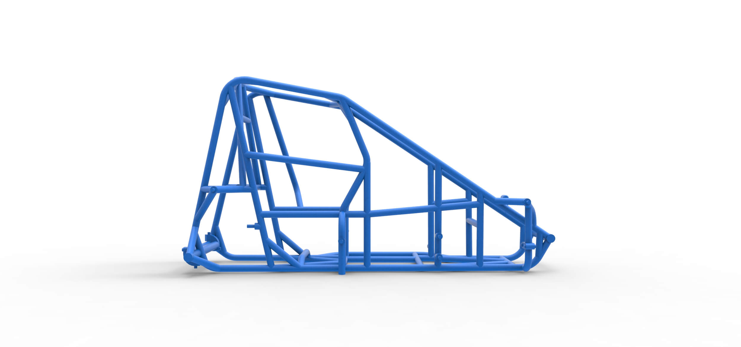 Frame of Pavement 600 Micro Sprint Car 1:25 - 3D Model by TechItemsRock