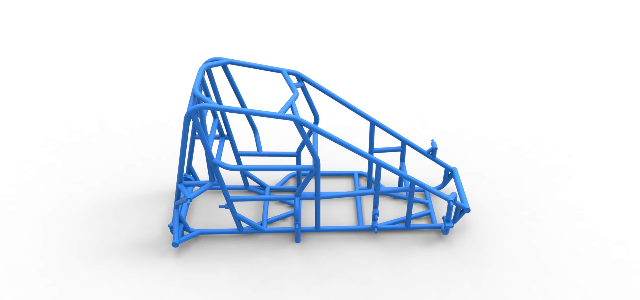 Frame of Pavement 600 Micro Sprint Car 1:25 - 3D Model by TechItemsRock