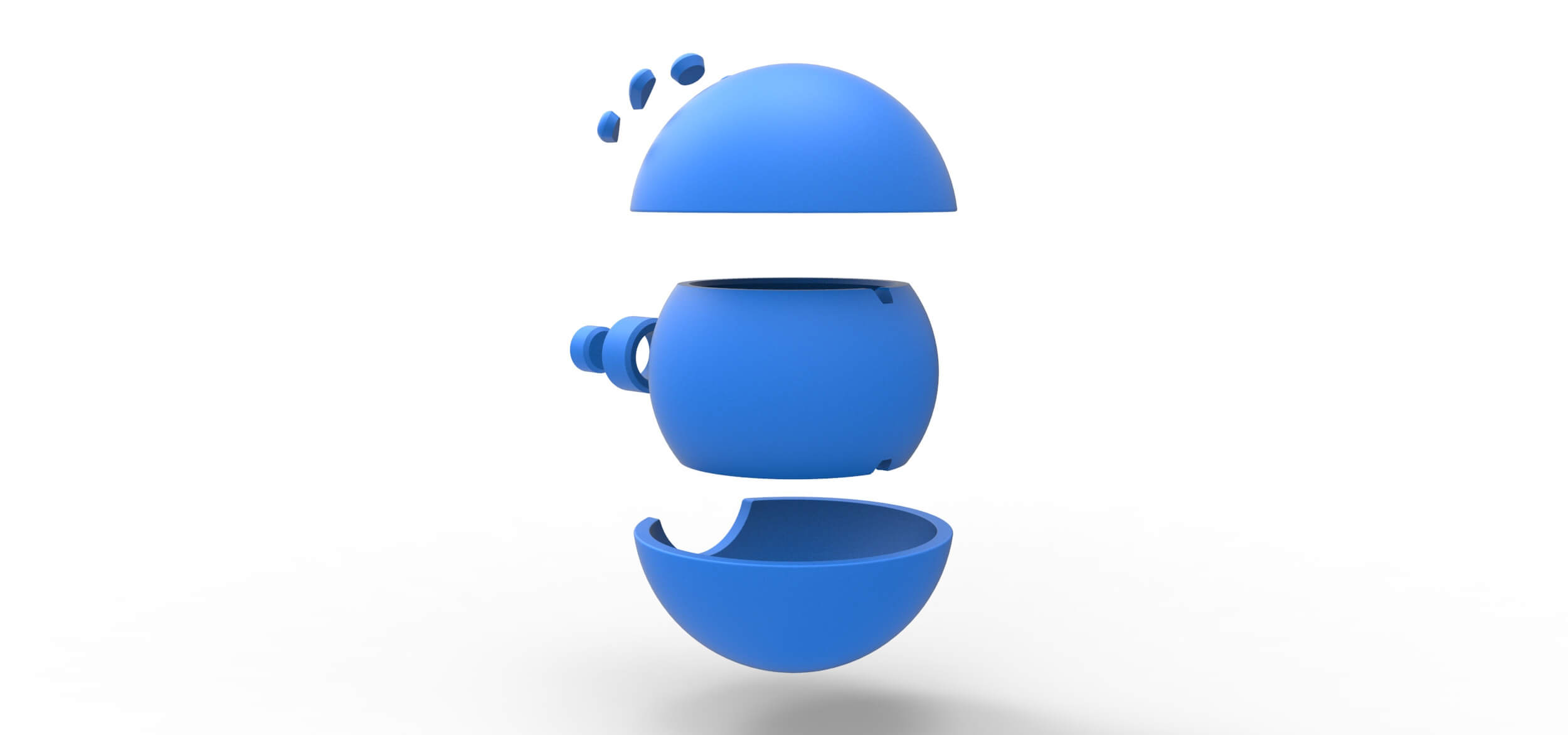 Friend Ball Concept - 3D Model by TechItemsRock